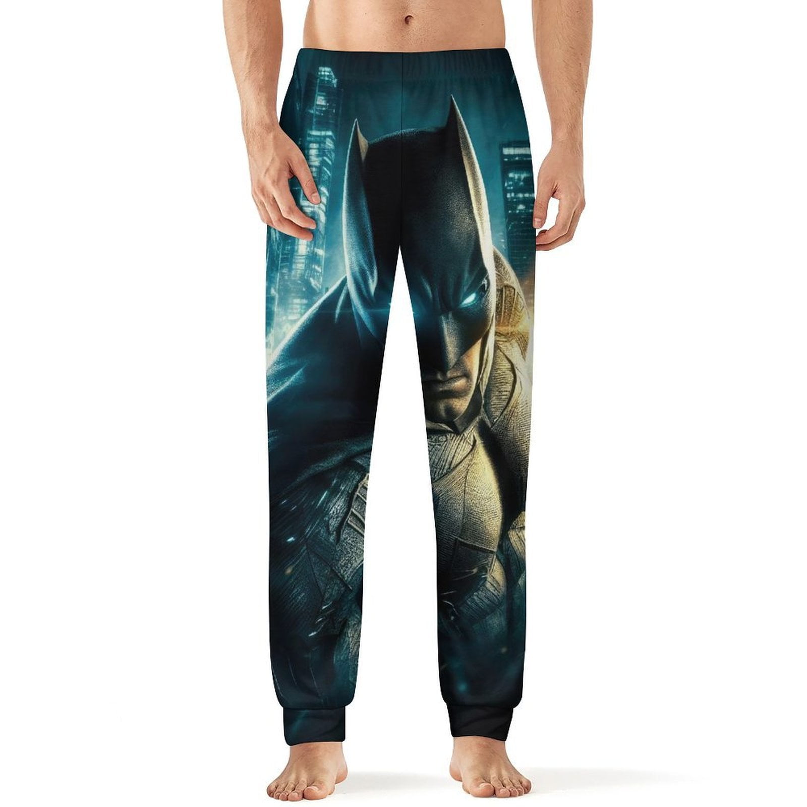 Batman Men's Pajama Pants Ultra Lightweight Pjs Bottoms Sleepwear ...
