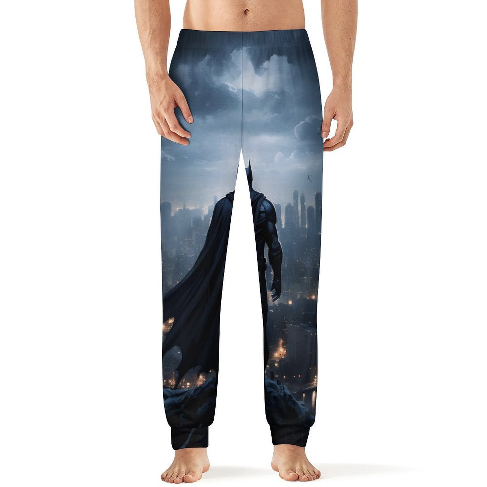 Batman Men's Pajama Pants Ultra Lightweight Pjs Bottoms Sleepwear ...