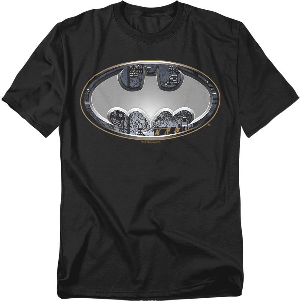 Batman T-Shirt Steel Wall Shield Unisex Graphic Tee For Men & Women ...