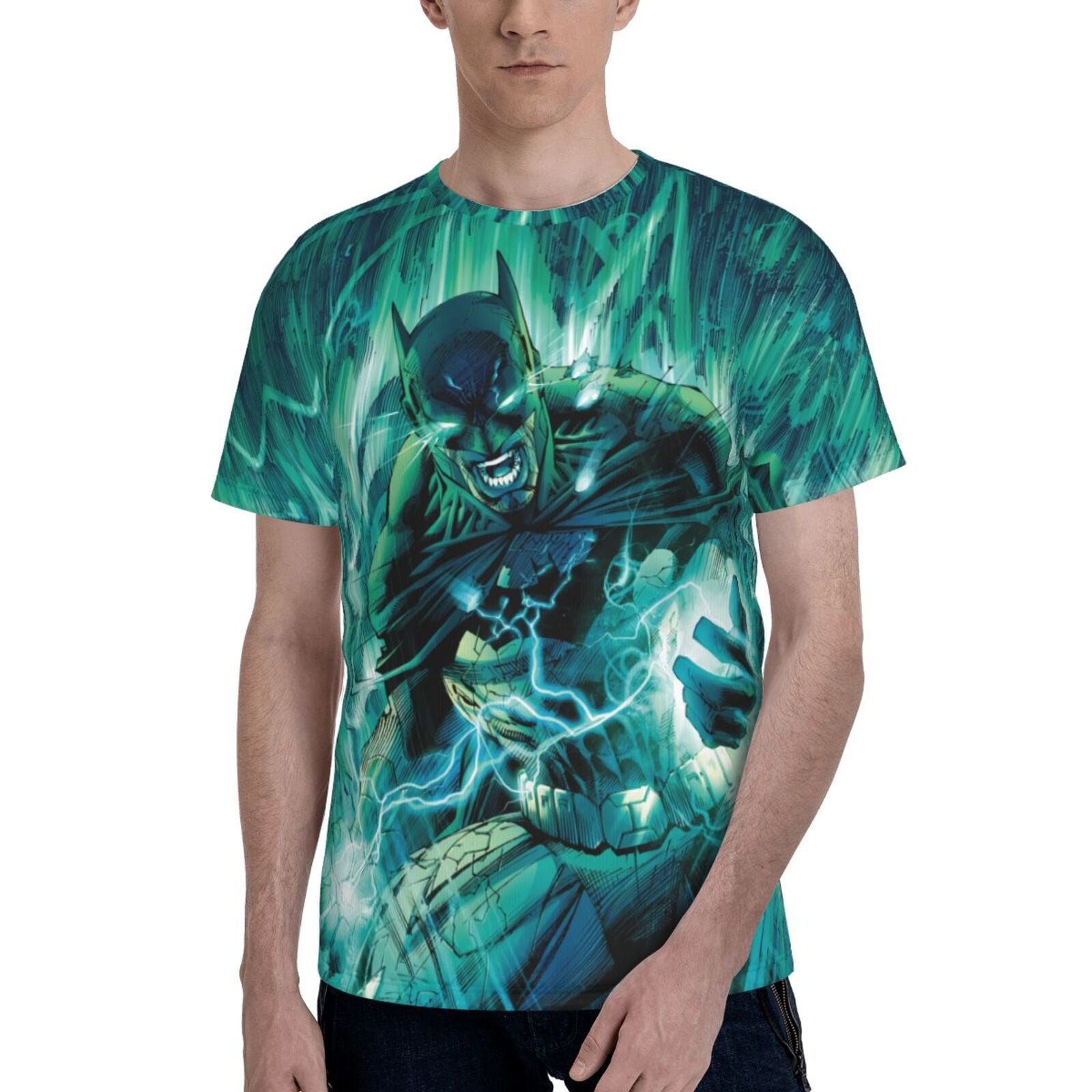 Batman Men's T Shirt 3D Graphic Hip Hop Unisex Tees Tops Casual Stylish ...