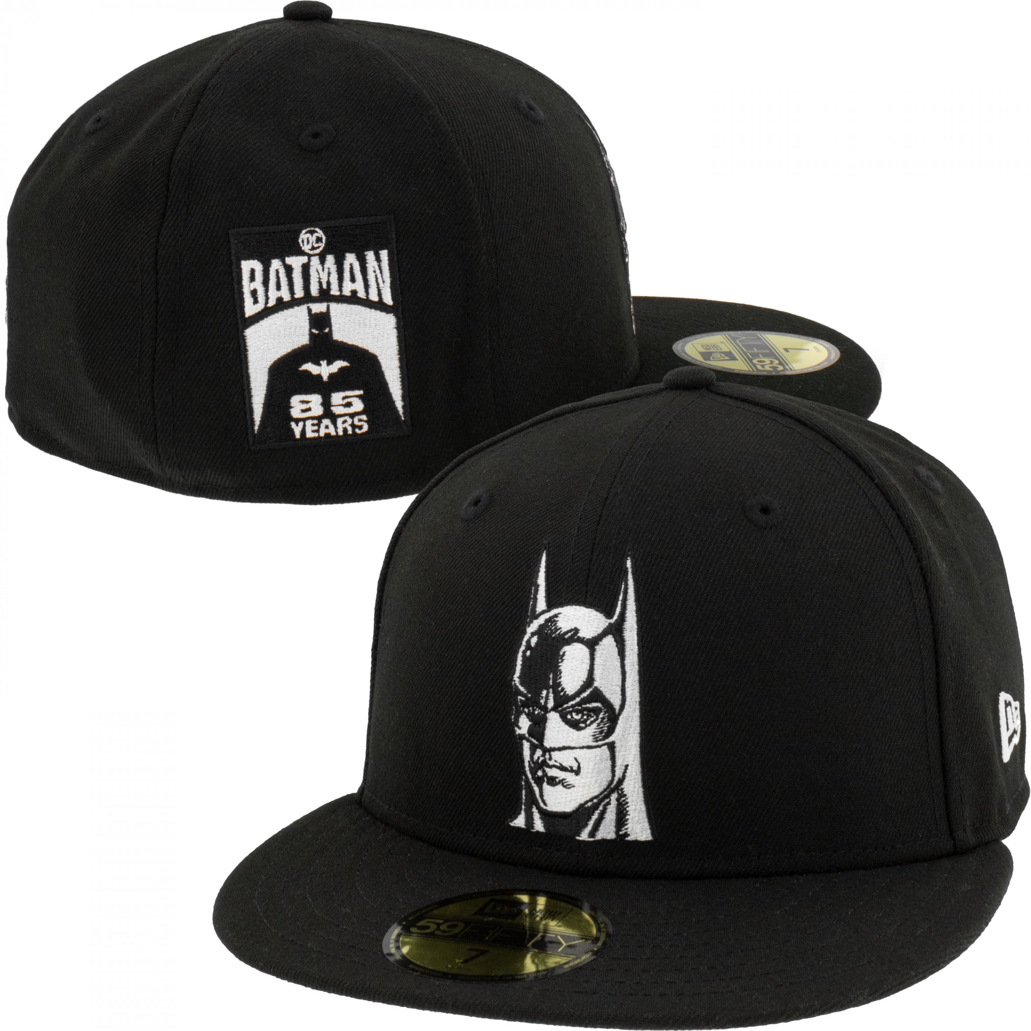 Batman Michael Keaton New Era 59Fifty Fitted Hat-7 3/4 Fitted - Walmart.com
