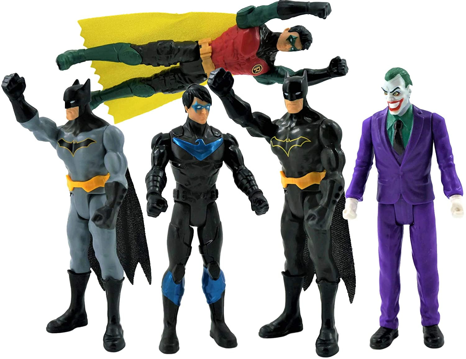 Batman Missions DC 6 Inch Action Figures 5 Pack Includes The Joker ...