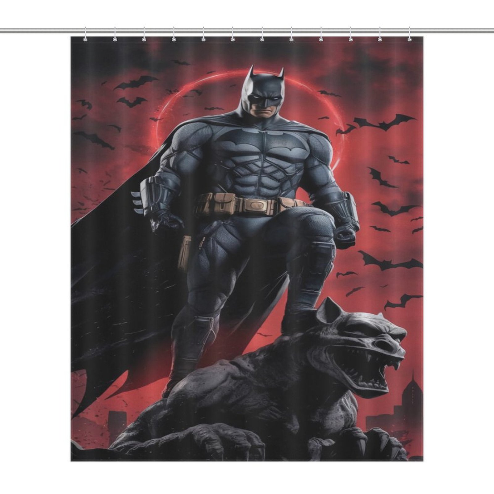 Batman Mobile Wallpaper Shower Curtain,Shower Curtain Liner,Bath ...