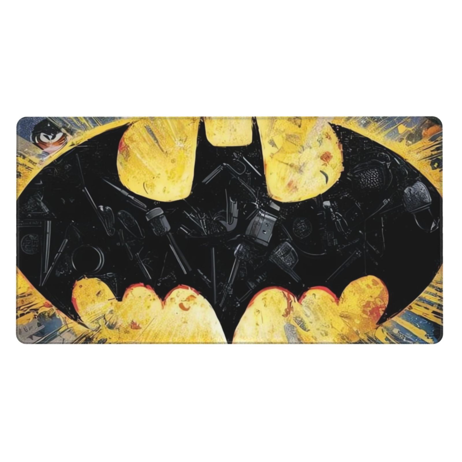 Batman Mouse Pad 16x29.5 Inch Computer Keyboard Mouse Pad Waterproof ...