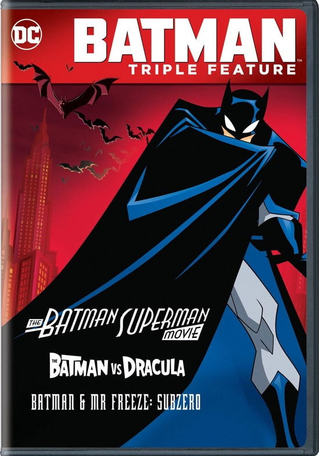 Batman & Mr. Freeze: Sub Zero Triple Feature (DVD Triple Feature) [DVD] - Walmart.com