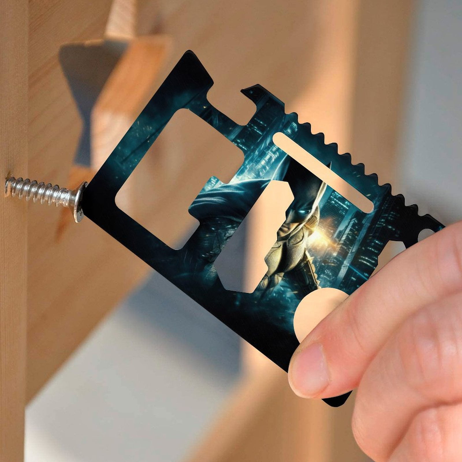 Batman Multitool Credit Card Sized Pocket Tool, 11-in-1 Wallet Multi ...