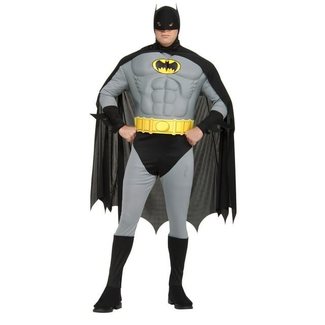 Batman Muscle Chest Adult Halloween Costume, Size: Men\'s - One Size ...