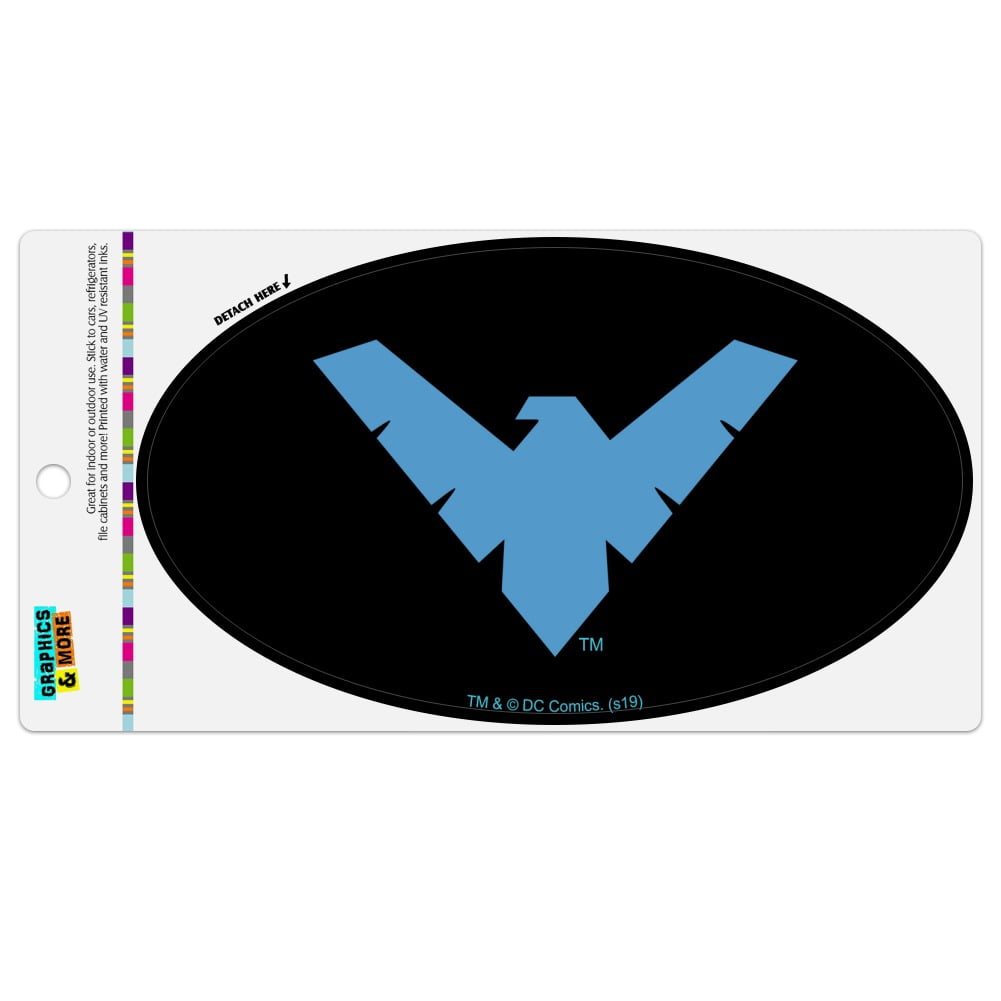 Batman Nightwing Logo Automotive Car Refrigerator Locker Vinyl Euro ...