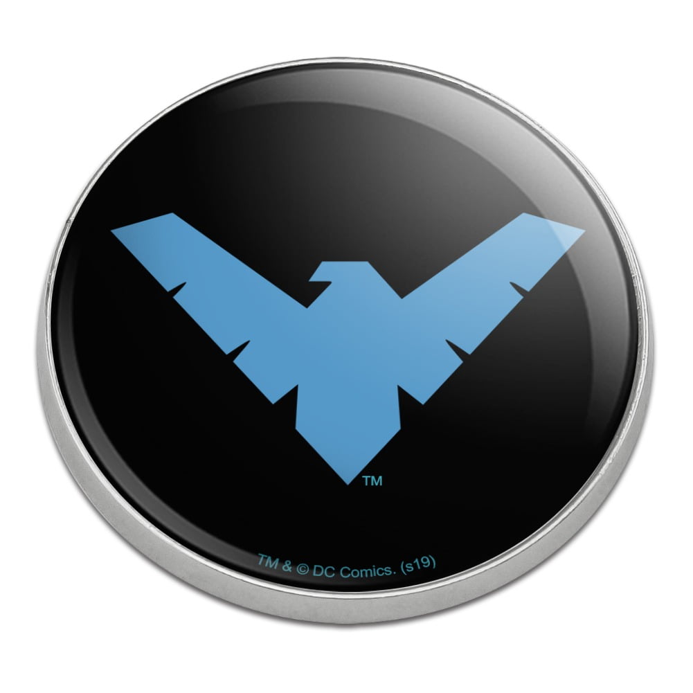Batman Nightwing Logo Golfing Premium Metal Golf Ball Marker - Walmart.com