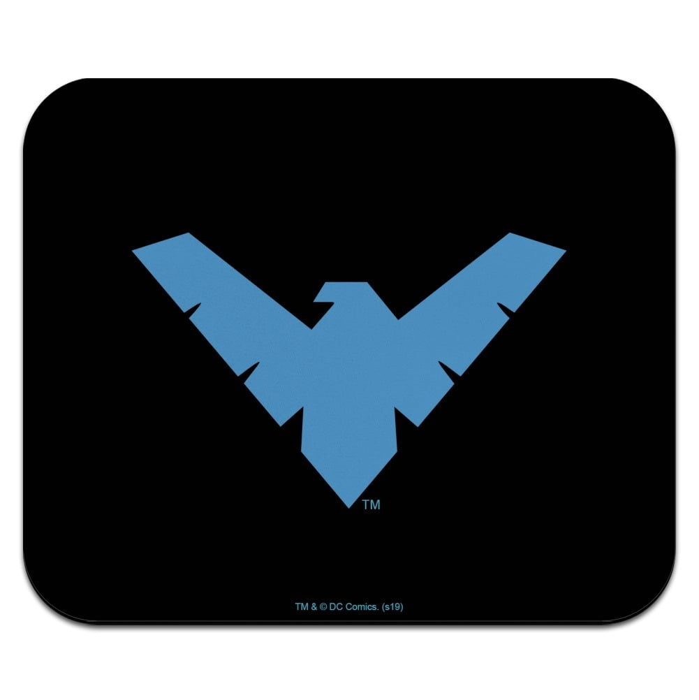 Batman Nightwing Logo Low Profile Thin Mouse Pad Mousepad - Walmart.com