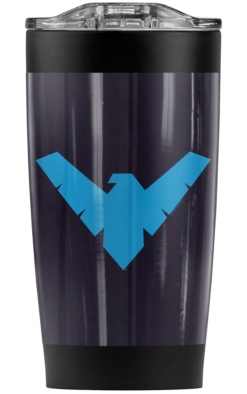 Batman Nightwing Symbol Stainless Steel Tumbler 20 oz Coffee Travel Mug ...