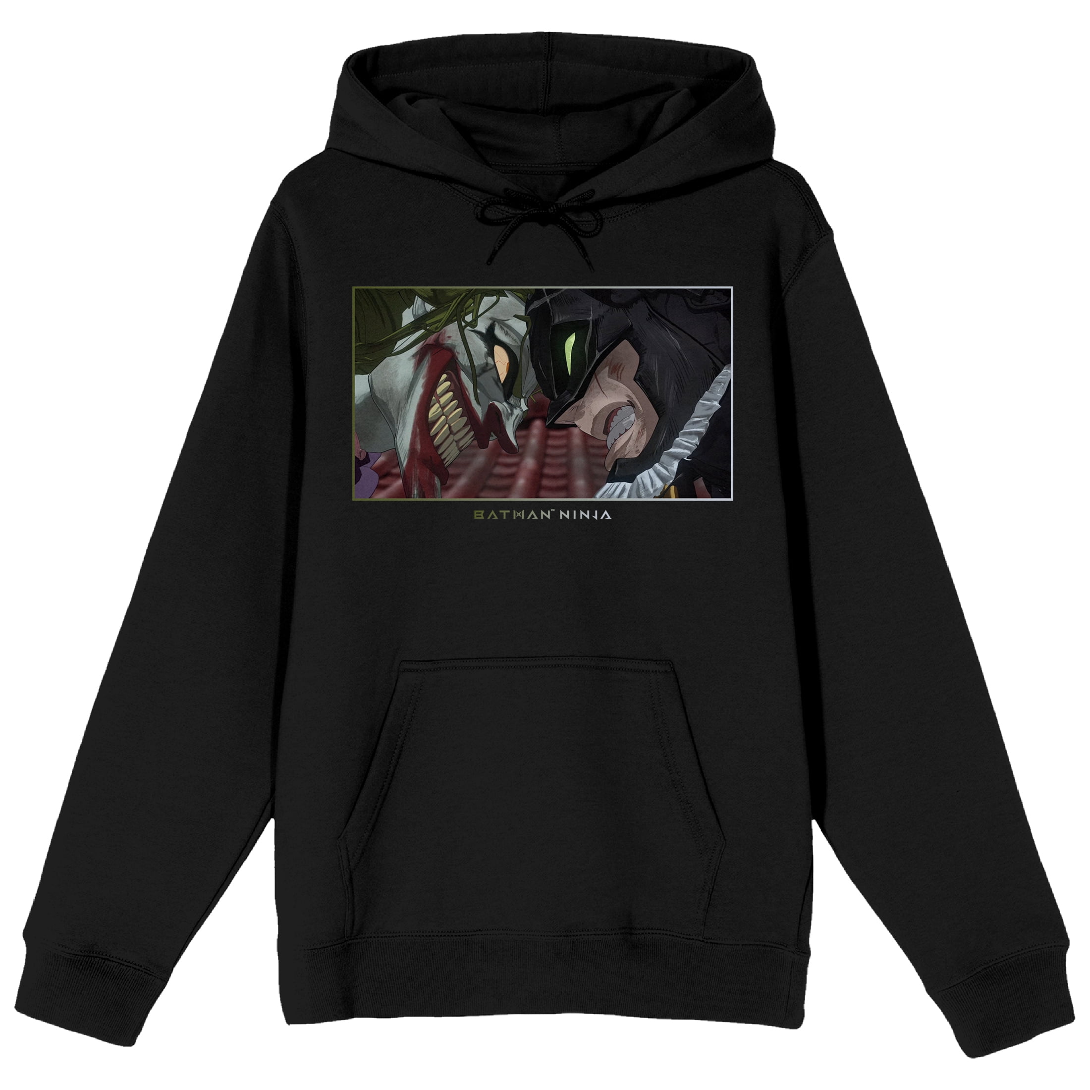 Batman Ninja Batman and Joker Samurai Showdown Men's Black Sweatshirt ...