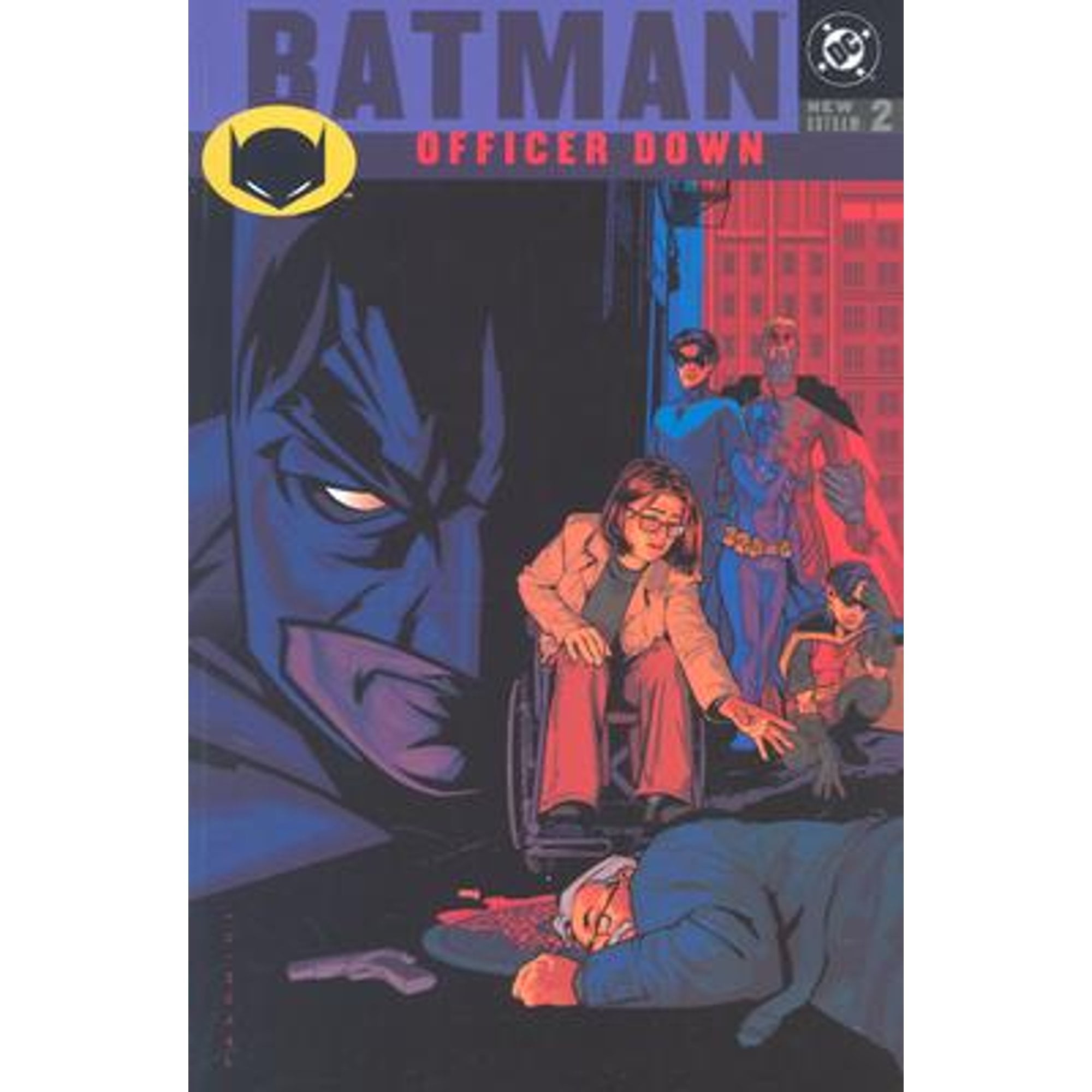 Pre-Owned Batman : Officer Dowm : New Gotham 2, Paperback by Rucka ...