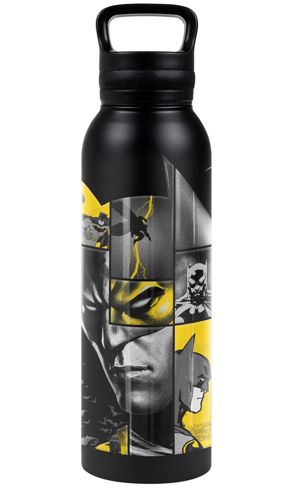 Batman Official 80 Years Bat Panels 24 oz Insulated Canteen Water ...