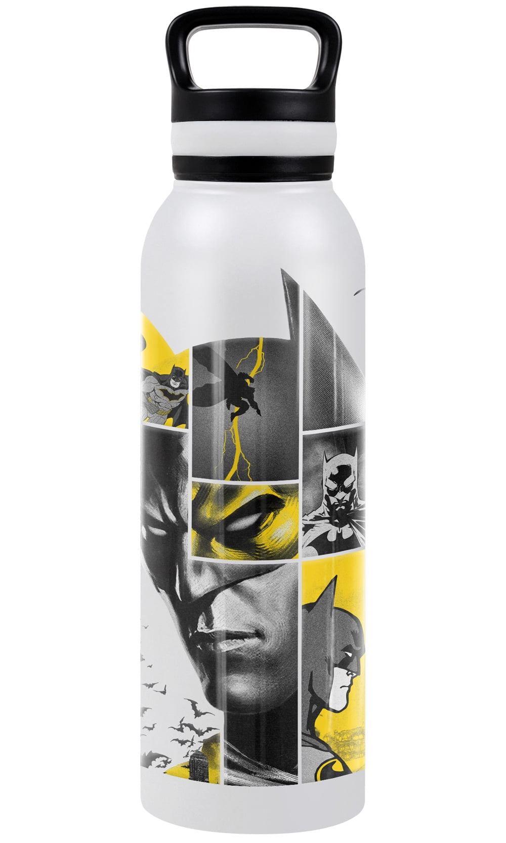 Batman Official 80 Years Bat Panels 24 oz Insulated Canteen Water ...