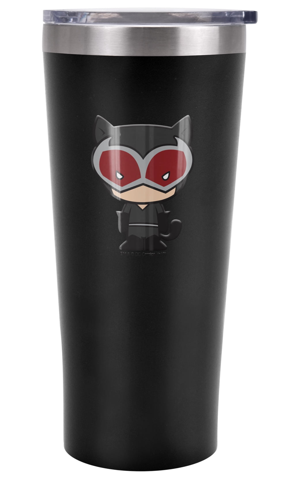 Batman Official Catwoman Cute Chibi Character 20 oz Travel Tumbler ...