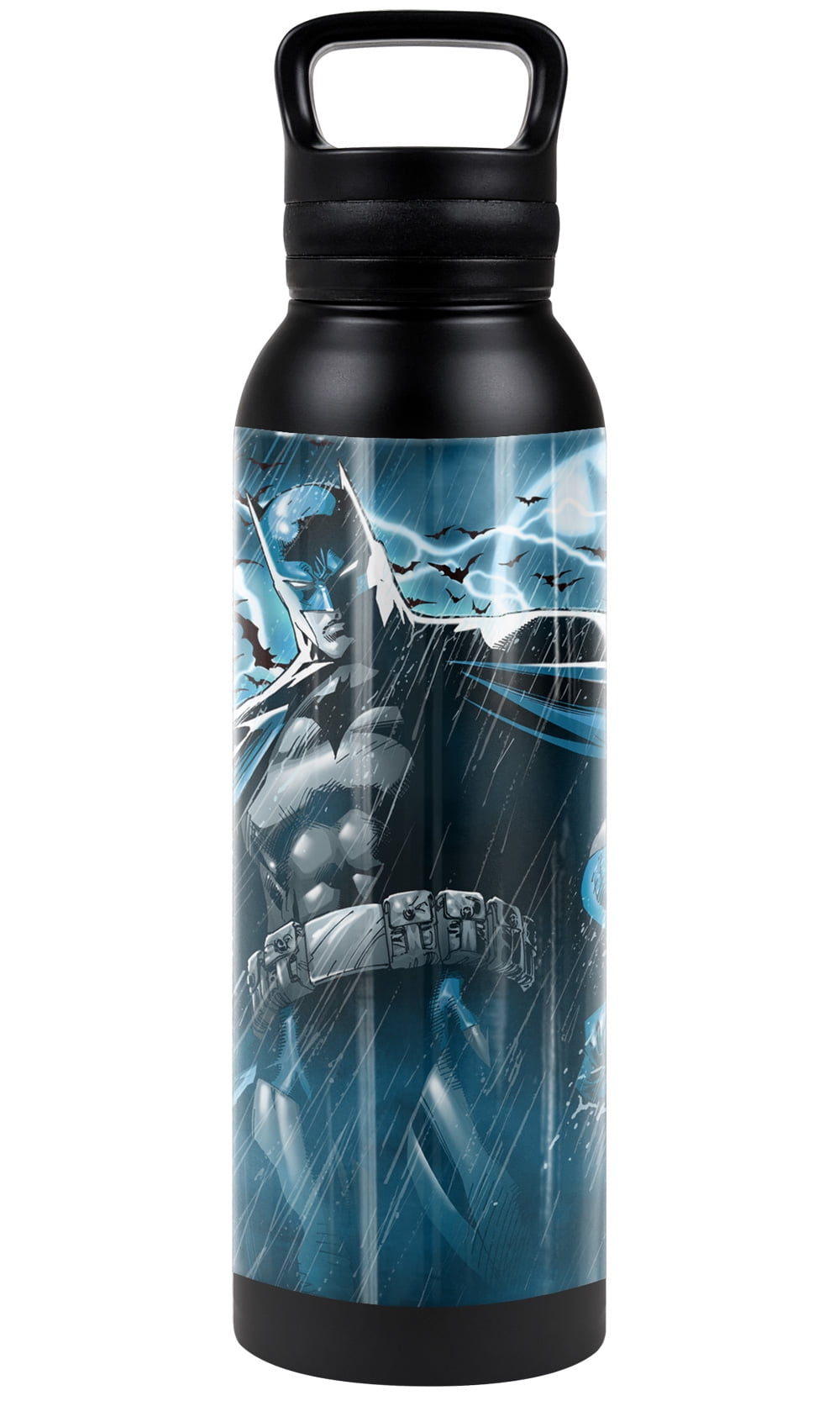 Batman Official Stormy Knight 24 oz Insulated Canteen Water Bottle ...