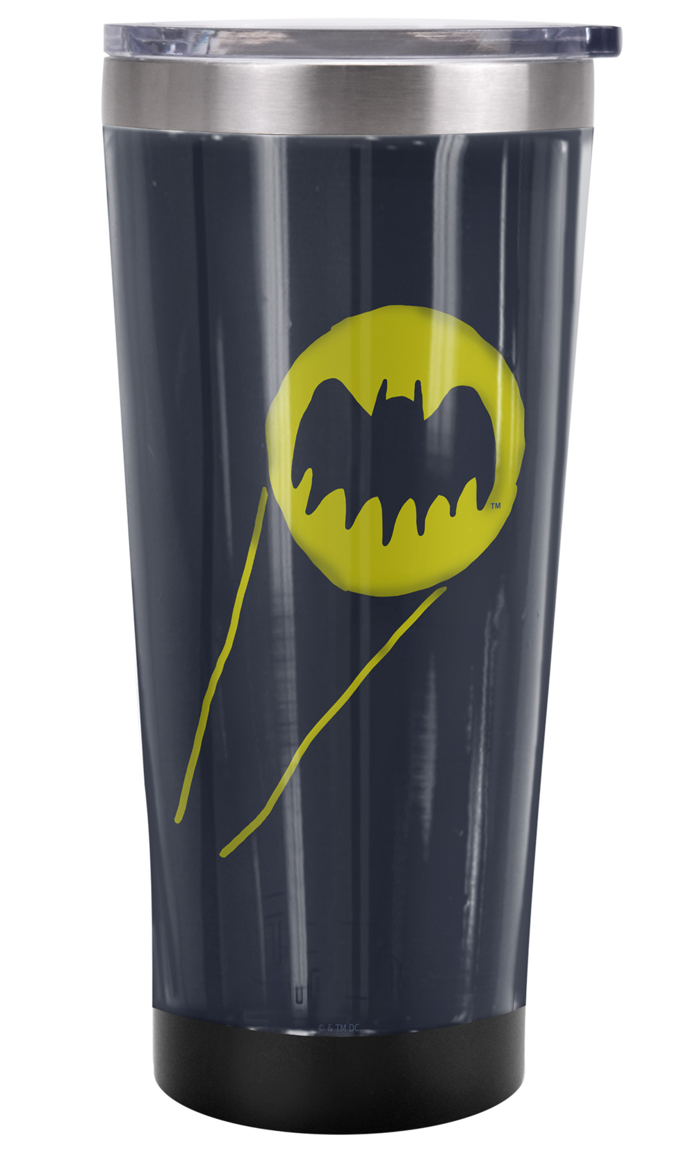 Batman Official The Bat Signal 20 oz Travel Tumbler, Stainless Steel ...