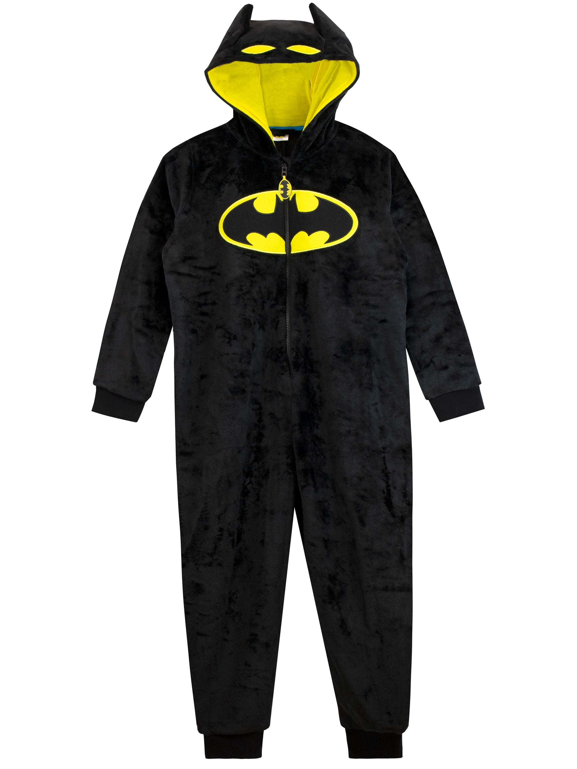 Batman Onesie | BLACK WITH YELLOW LOGO GL | 3 TO 4 YEARS - Walmart.com