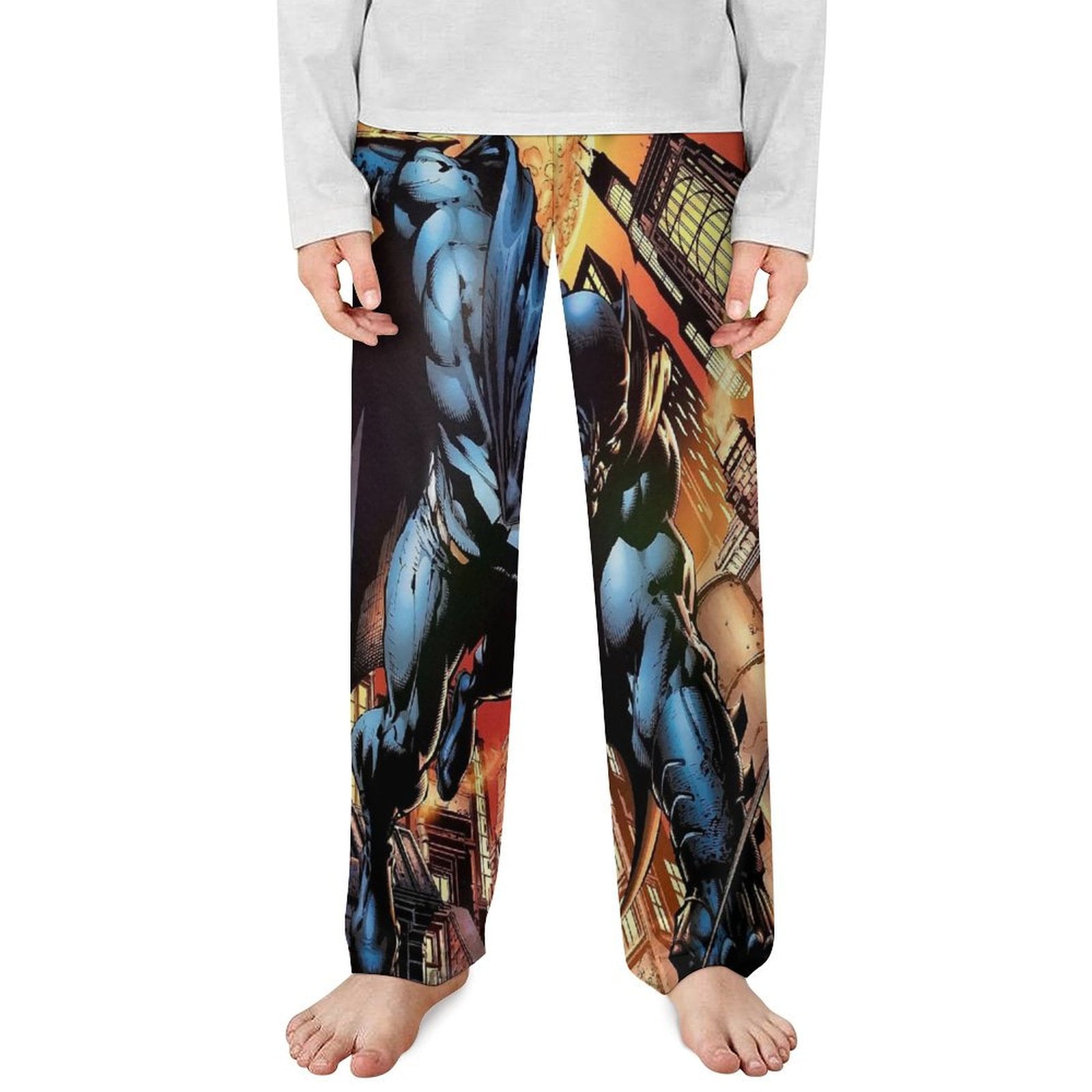 Batman Pajama Pants Sleep Pants Soft Elastic Waist Pajama Bottoms ...