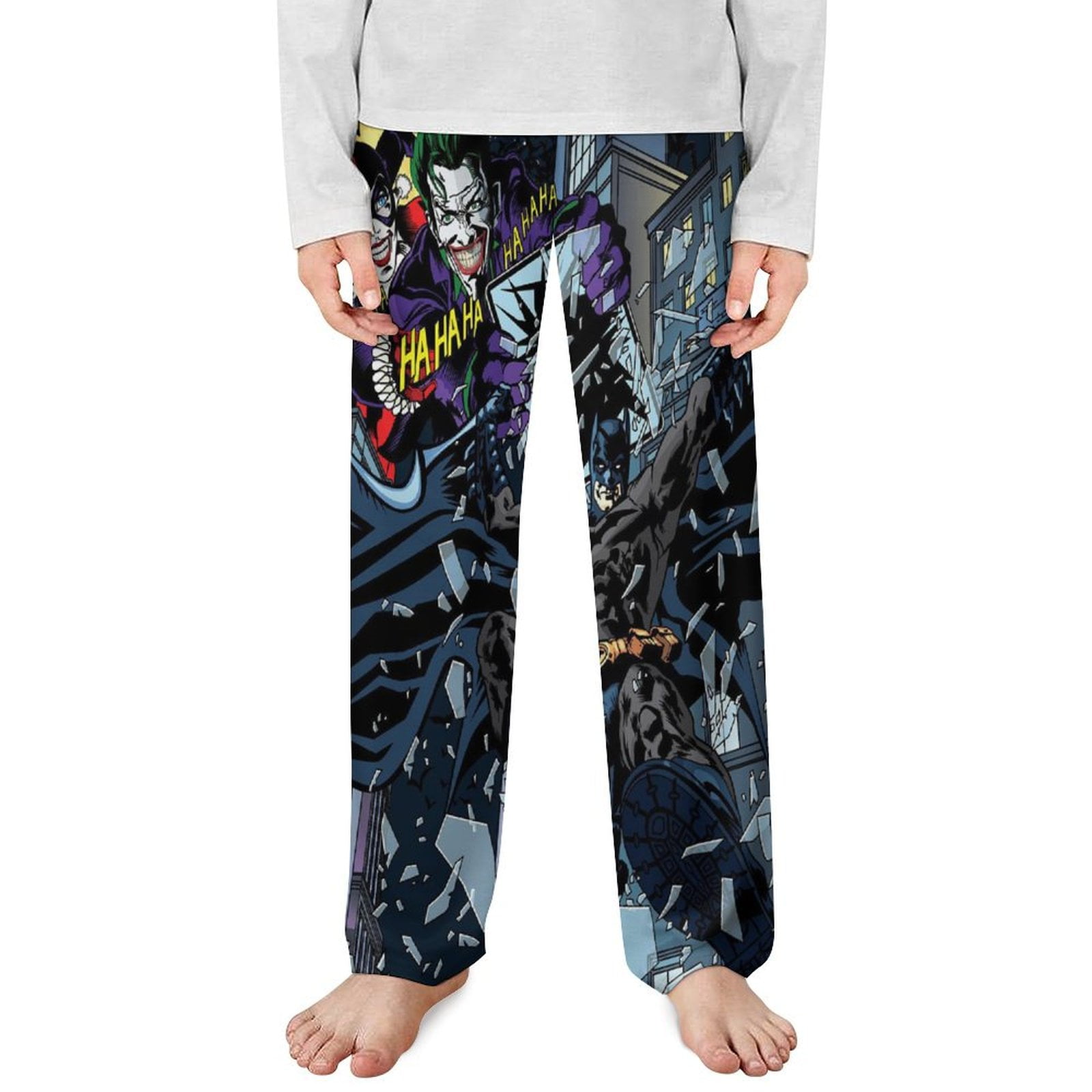 Batman Pajama Pants Sleep Pants Soft Elastic Waist Pajama Bottoms ...