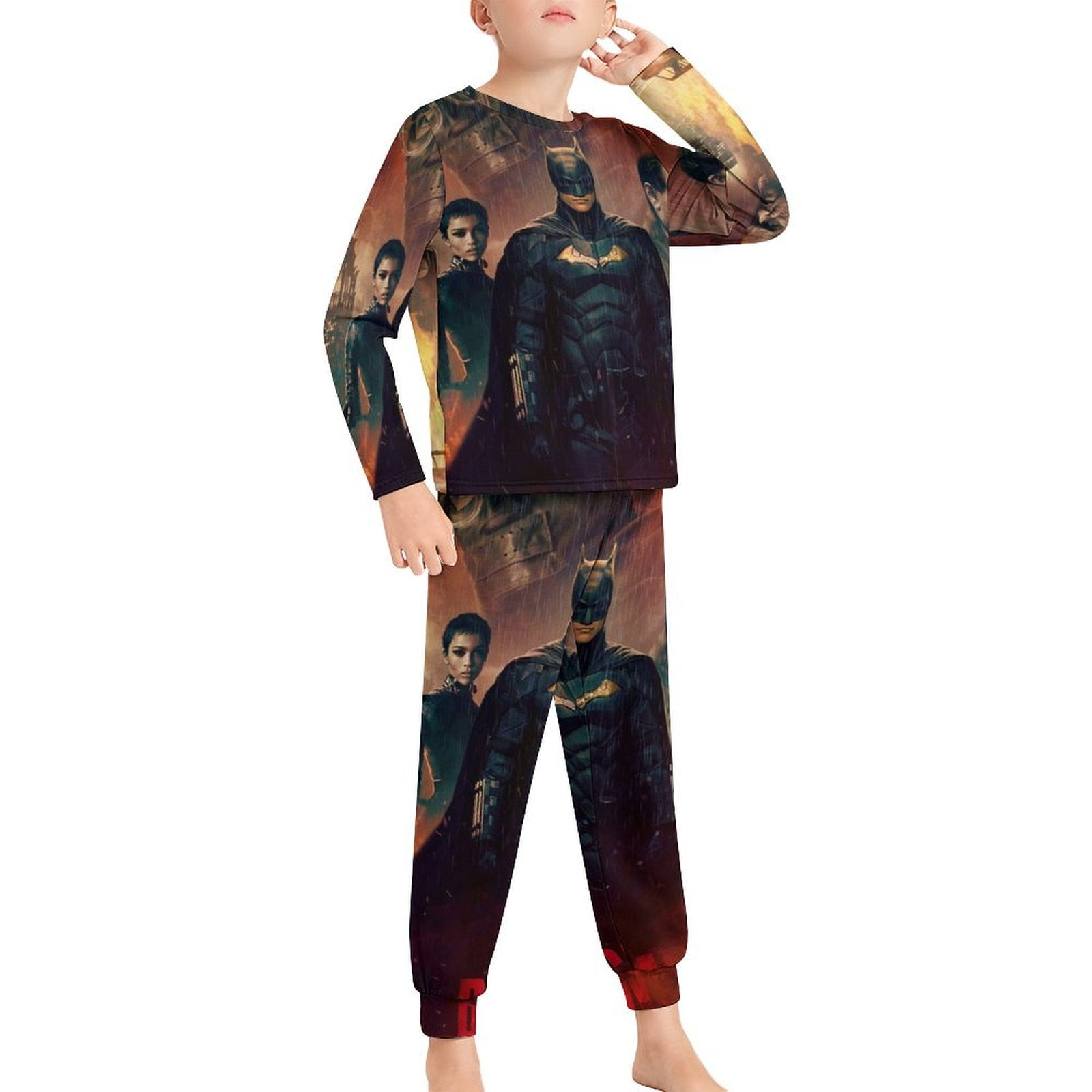 Batman Pajamas 2 Piece Pjs Set Sleepwear - Walmart.com