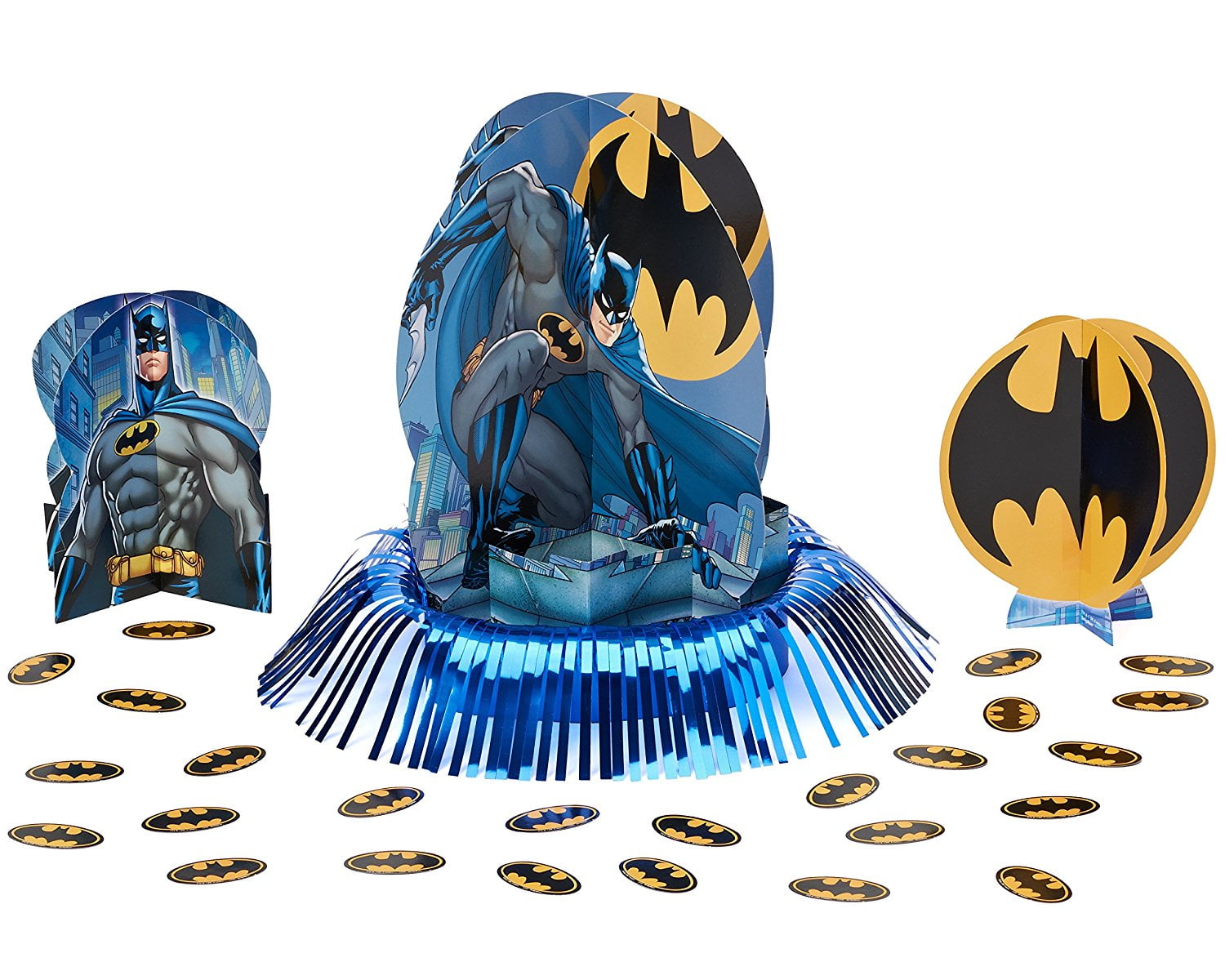 Batman Party Table Decorating Kit - Walmart.com