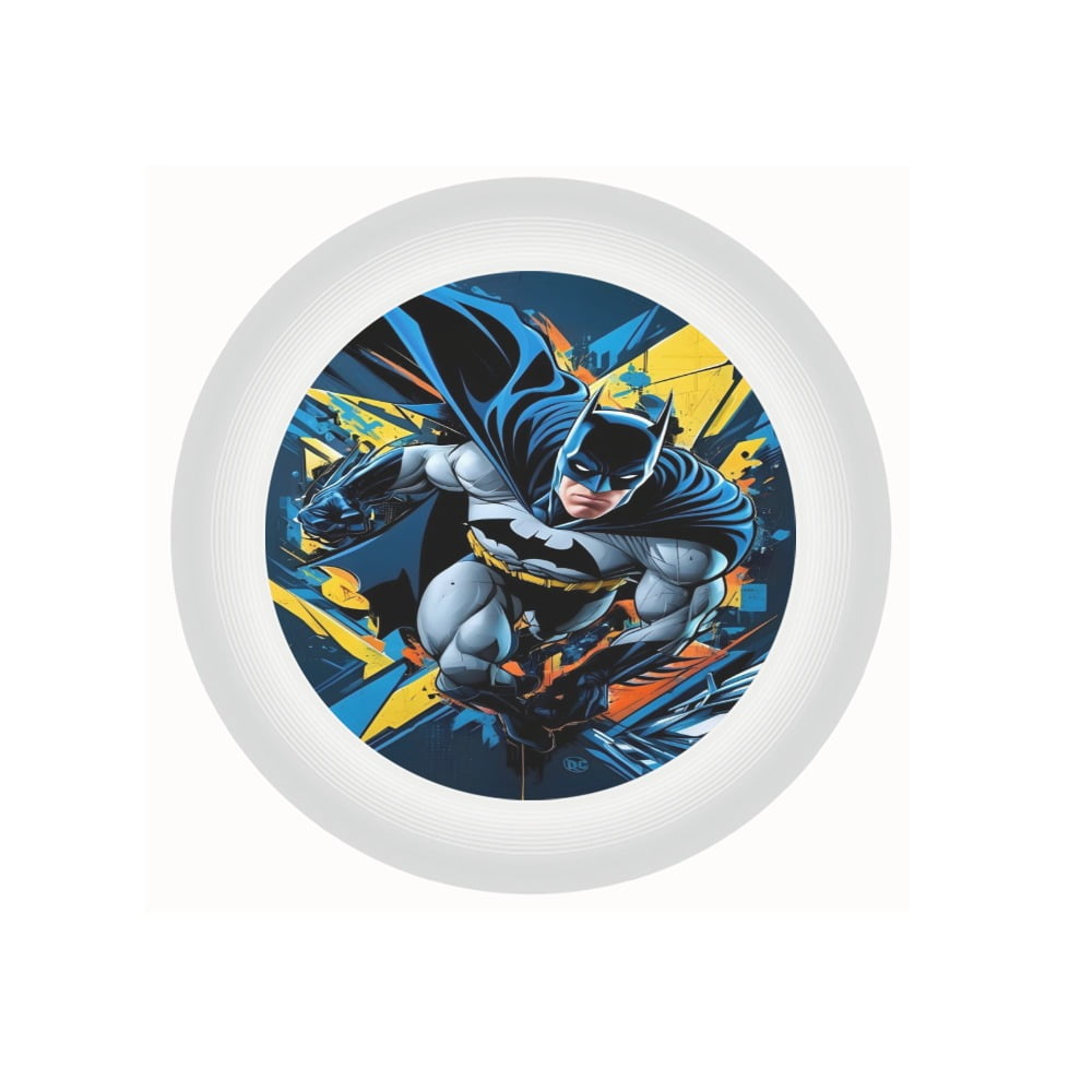 Batman Patterned Frisby Slip Resistant And Stable Throw With A Hidden ...
