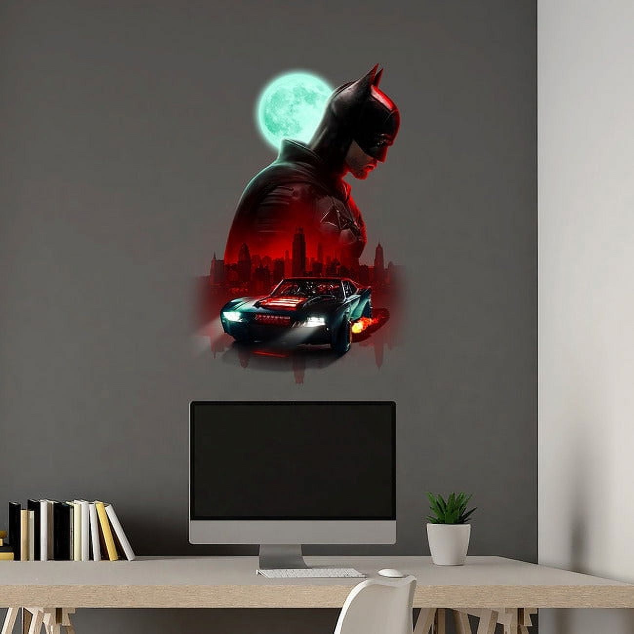 Batman Peel And Stick XL Giant Wall Decals - Walmart.com
