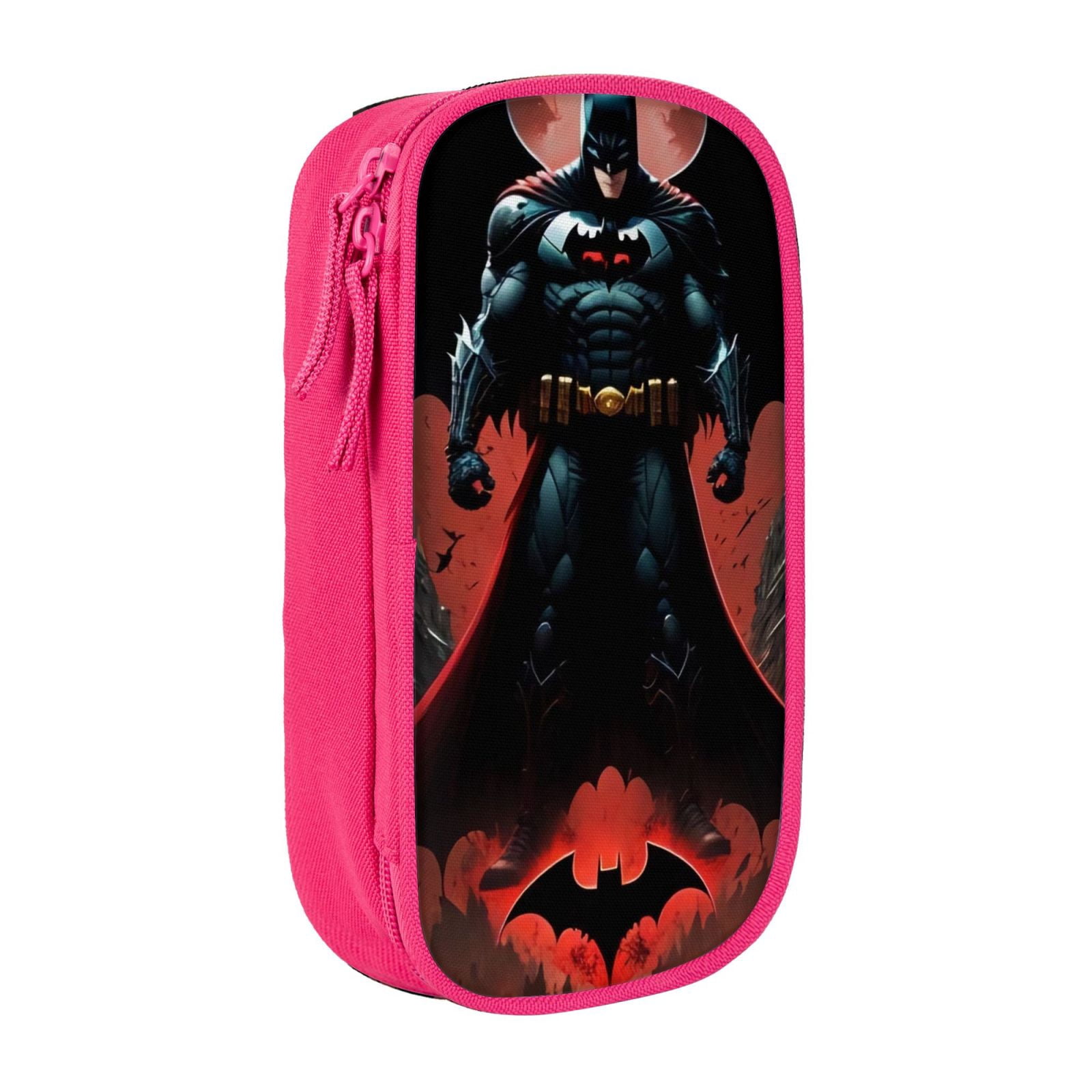 Batman Pencil Case,Big Capacity Pencil Pouch Stationery Pen Bag,Storage ...