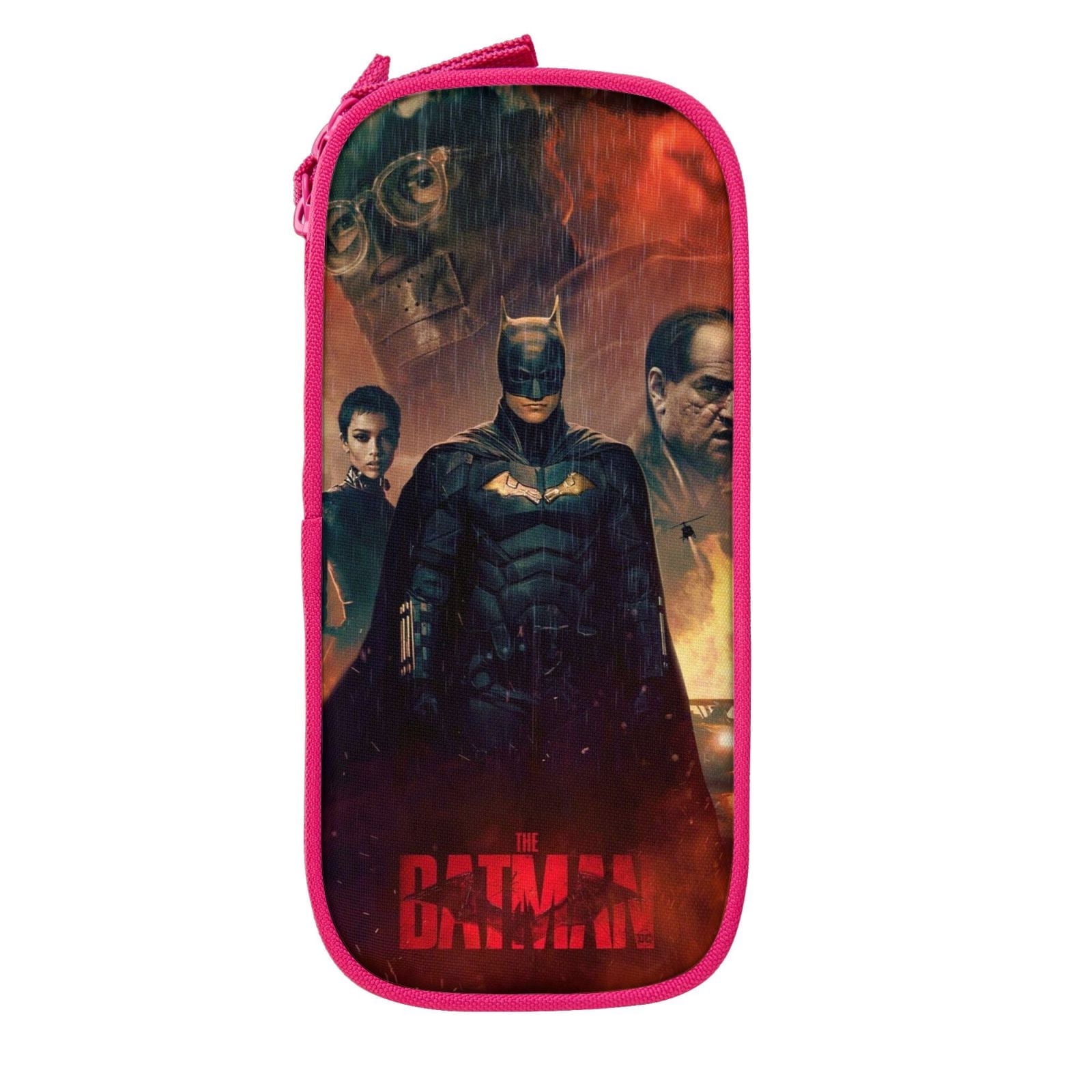 Batman Pencil Case with Zipper, Big Capacity Pen Pouch Large Storage ...