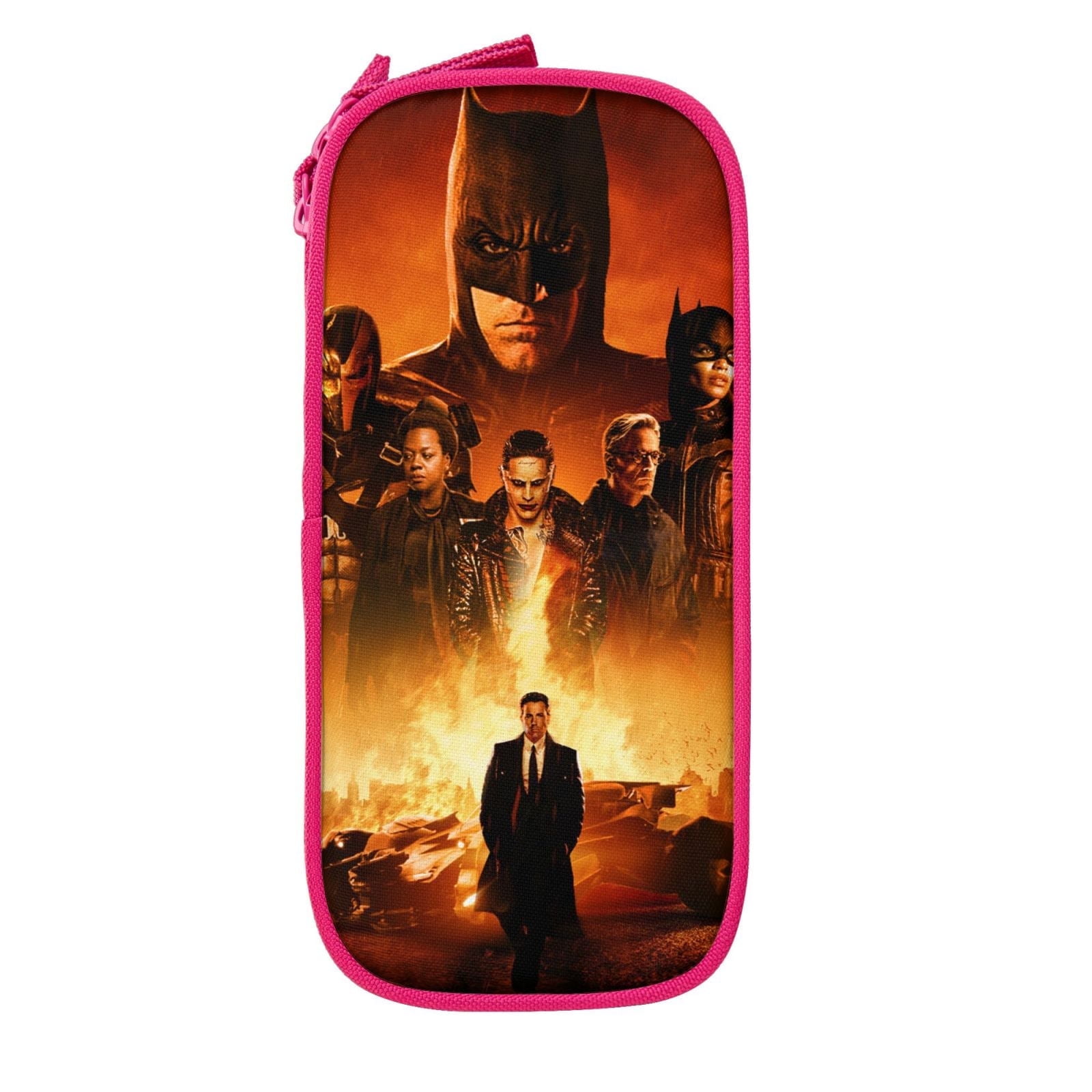 Batman Pencil Case with Zipper, Big Capacity Pen Pouch Large Storage ...