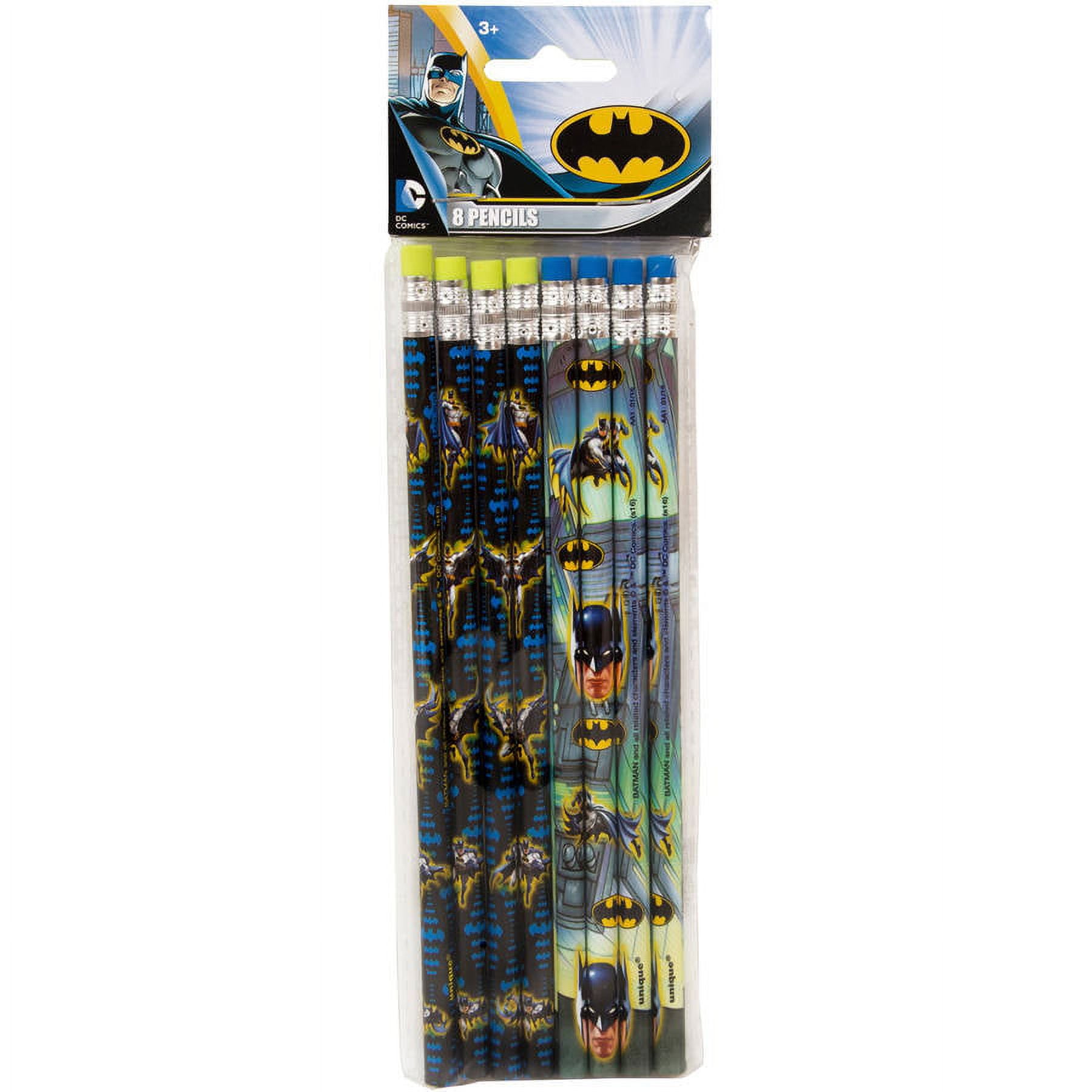 Batman Pencils, 8ct - Walmart.com