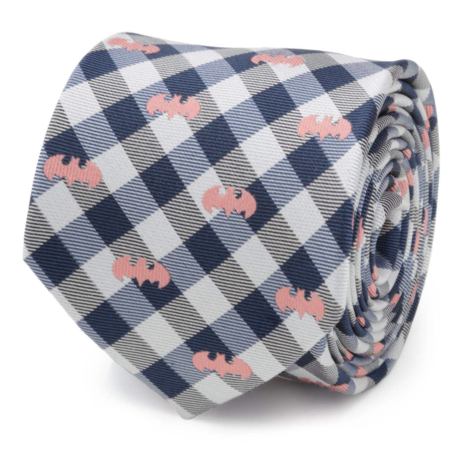 Batman Plaid Navy Mens Tie - Walmart.com
