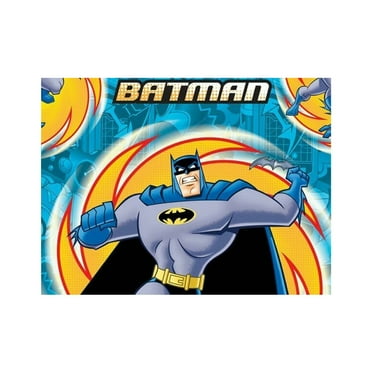 Batman Birthday Plastic Party Tablecloth, 84 x 54in - Walmart.com