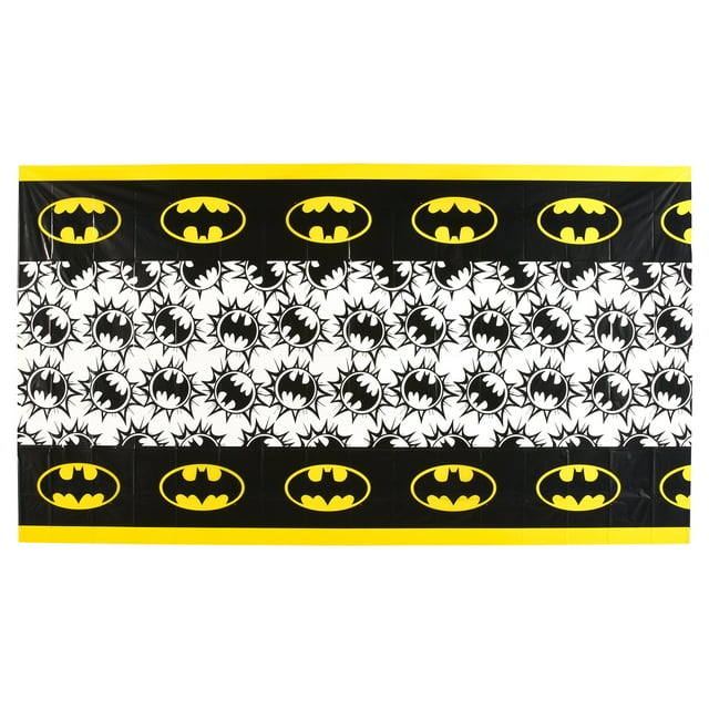 Batman Plastic Table Cover, 54" x 96" - Walmart.com