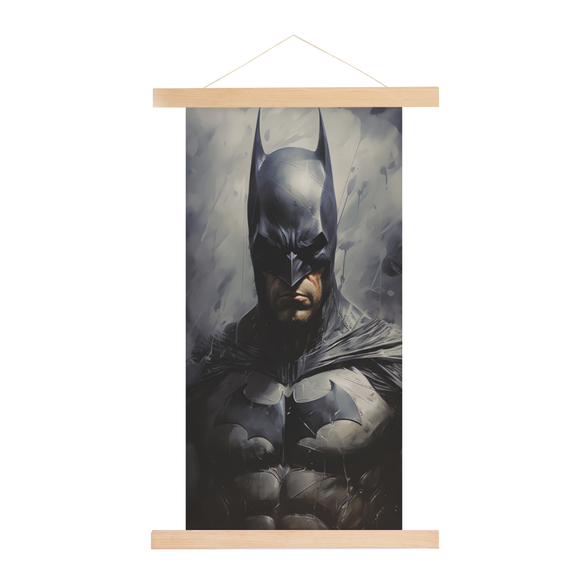 Batman Poster Wall Decor Decorative Art Wall Roll Wall Hanging Picture ...
