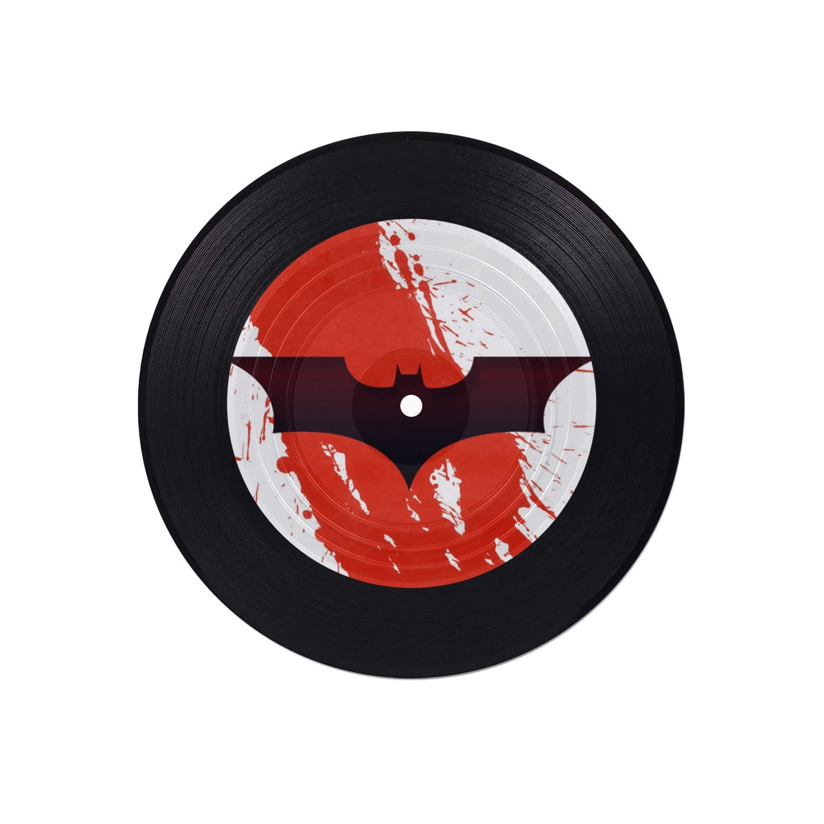 Batman Record Coasters, Set of 6 Music Coasters for Drinks, Bars ...