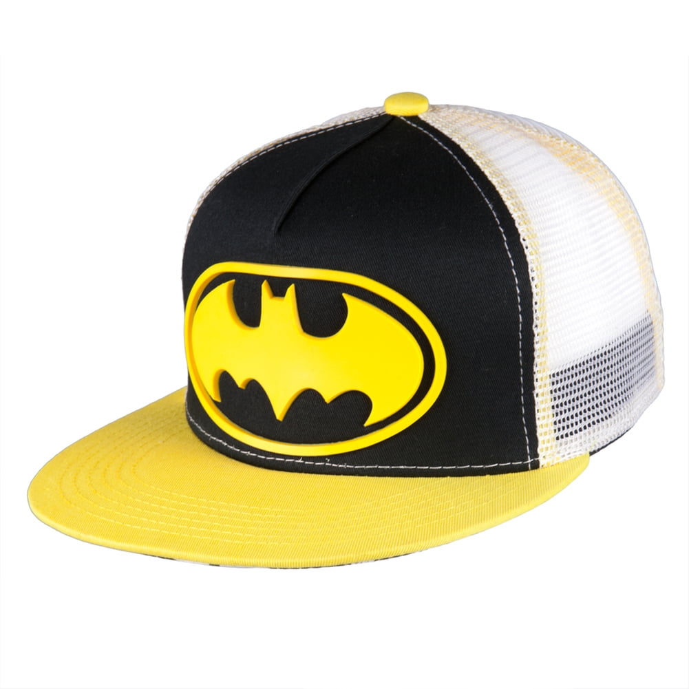 Batman - Rubber Patch Logo Snapback Cap - Walmart.com