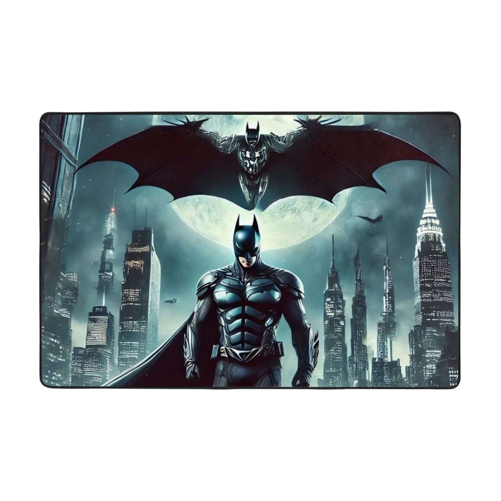 Batman Rugs Washable Cover Floor Rug Carpets Bathroom Decorations For ...