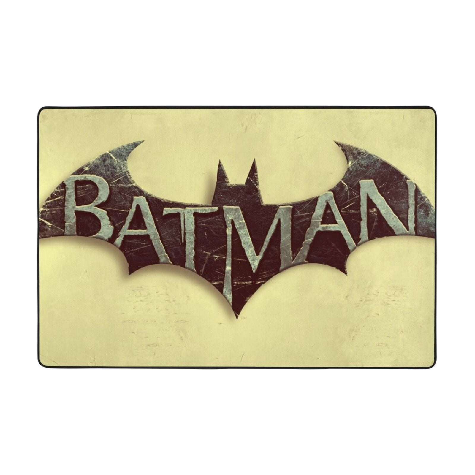 Batman Rugs Washable Cover Floor Rug Carpets Bathroom Decorations For ...