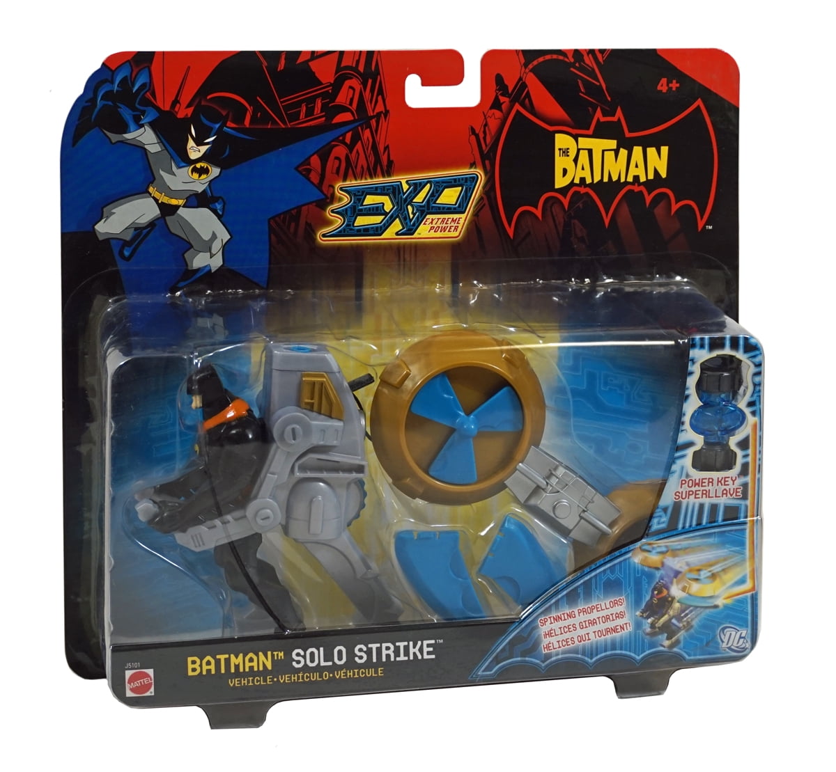 Batman Solo Strike Vehicle & Action Figure Set - EXP Extreme Power ...