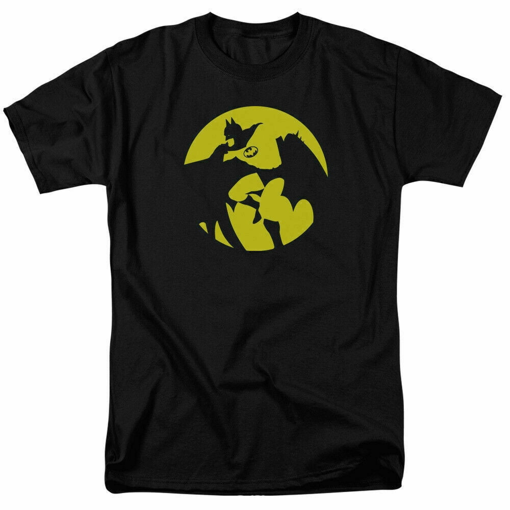 Batman Spotlight T Shirt Robin Licensed Comic Book Tee Black - Walmart.com