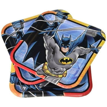 Batman Birthday Paper Dinner Plates, 9in, 8ct - Walmart.com