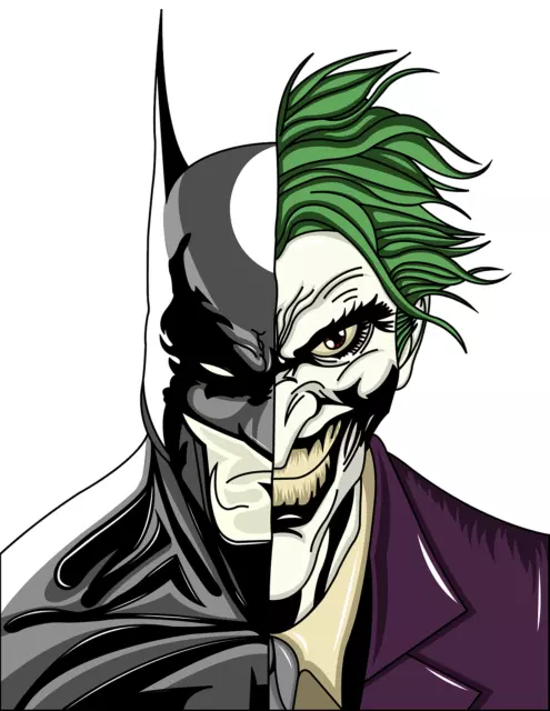 Batman Sticker Joker Dc Comics Phone Decal Water Bottle Stickers Car ...
