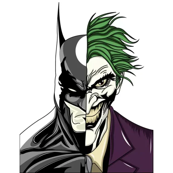 Batman Sticker Joker Dc Comics Phone Decal Water Bottle Stickers Car ...