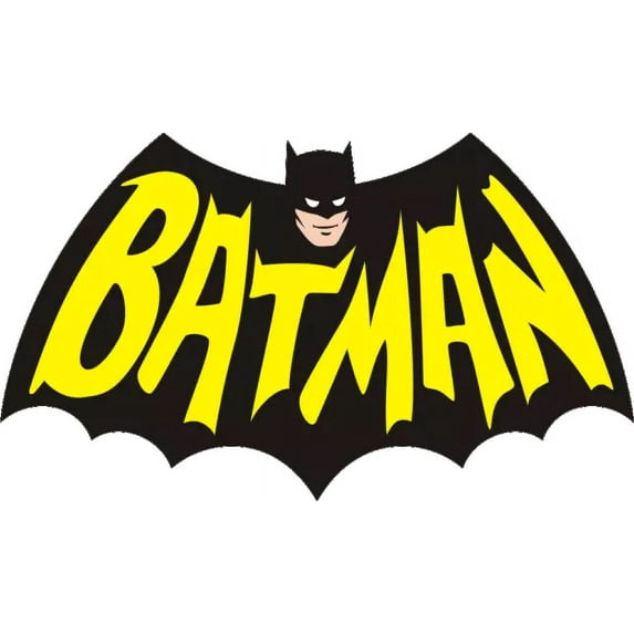 Batman Sticker Logo Retro Classic Dc Comics Phone Decal Water Bottle ...