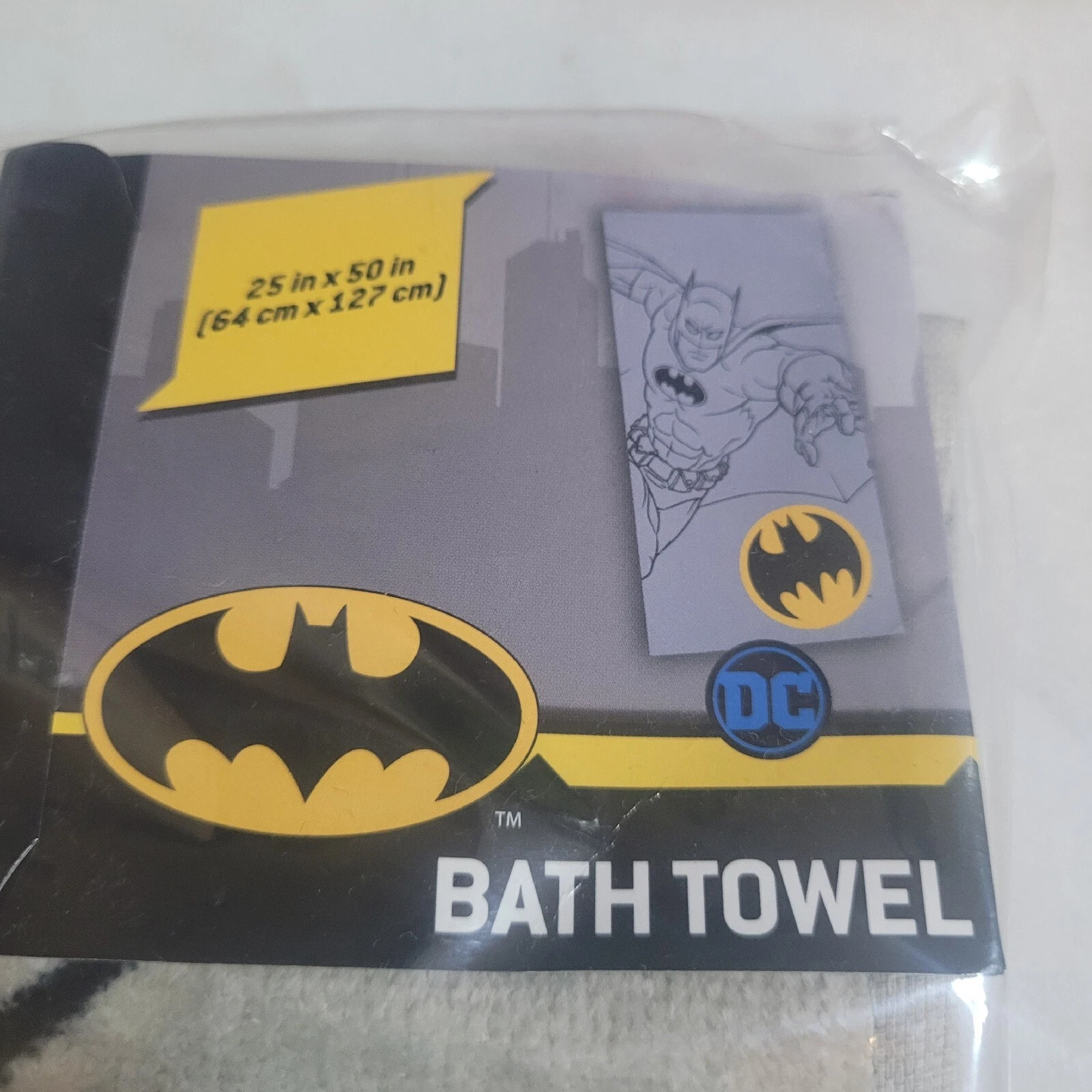 Batman Super Hero Bath Towel - Walmart.com