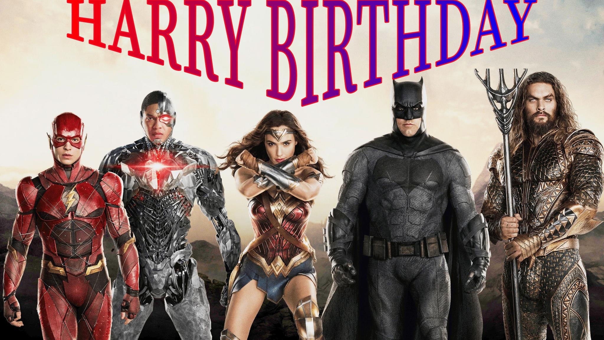 Batman Superman Birthday DC Anime Theme Backdrops Banner Birthday Party ...