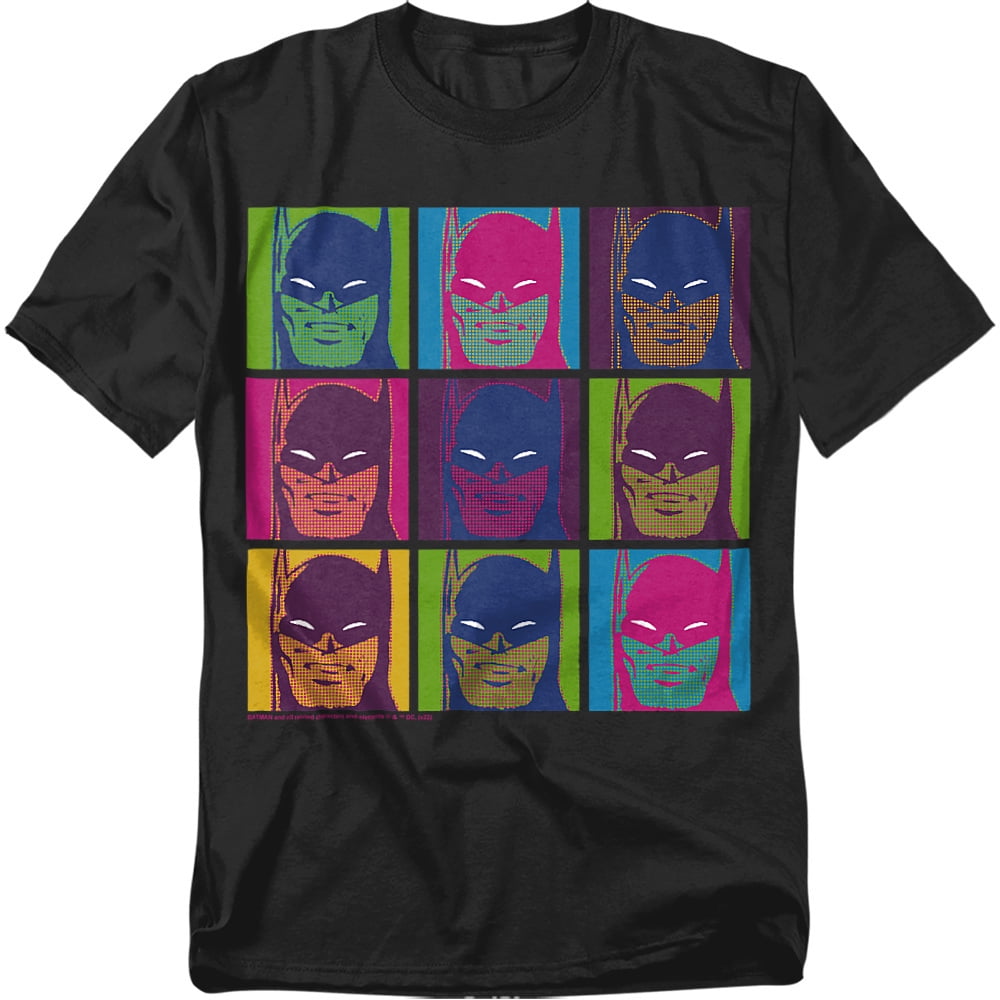 Batman T-Shirt Pop Art Batman 1 Unisex Graphic Tee for Men & Women ...